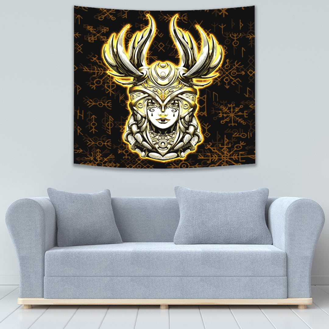 Warrior Tapestry for Wall Décor - Bluefink