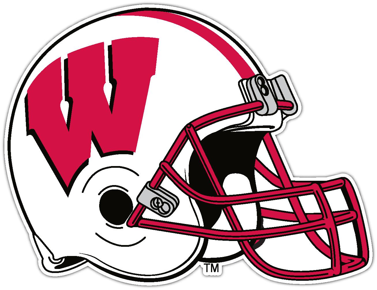 Wisconsin Badgers NCAA Logo Vinyl Decals Sticker For Car Truck Door And ...