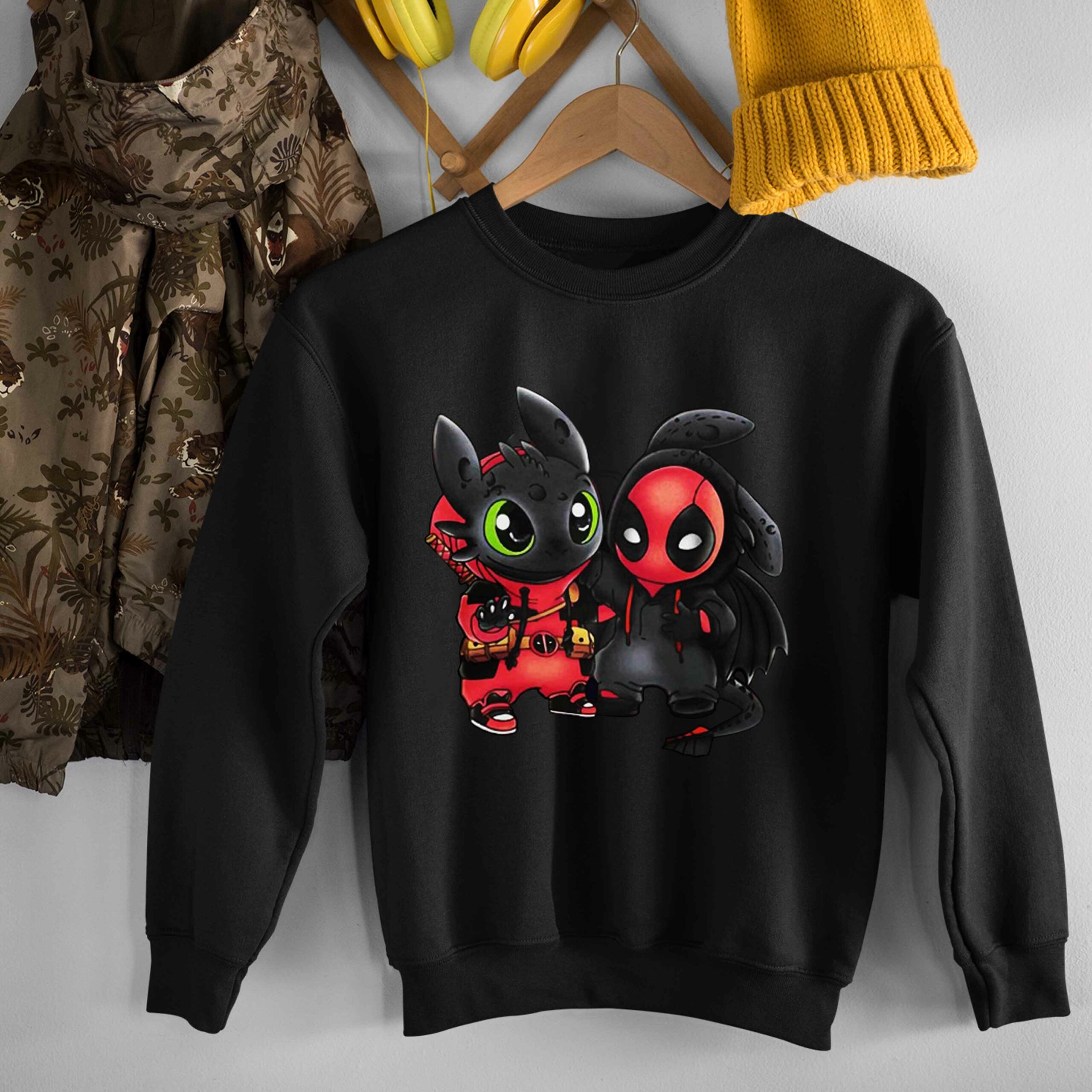 Best friend Toothless and Deadpool Shirt - Bluefink