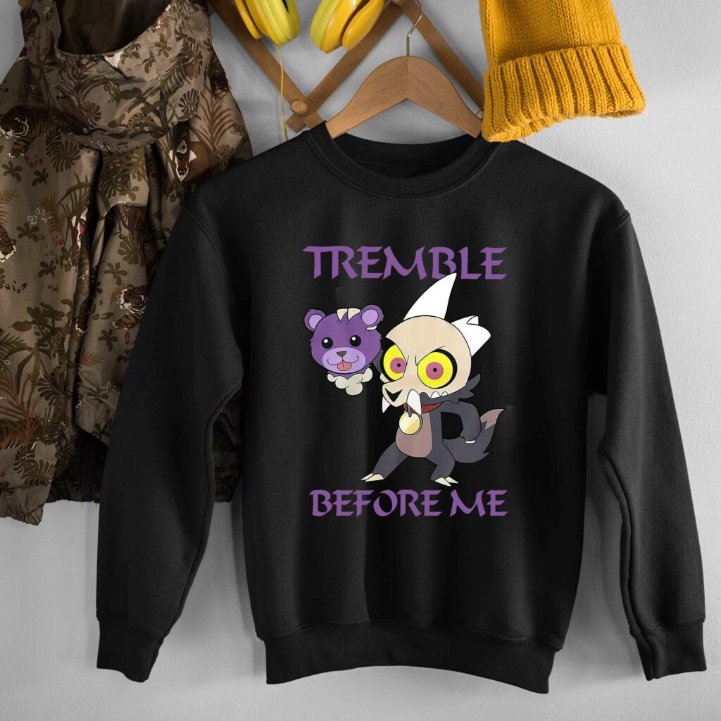 Tremble Before Me The Owl House King Shirt - Bluefink