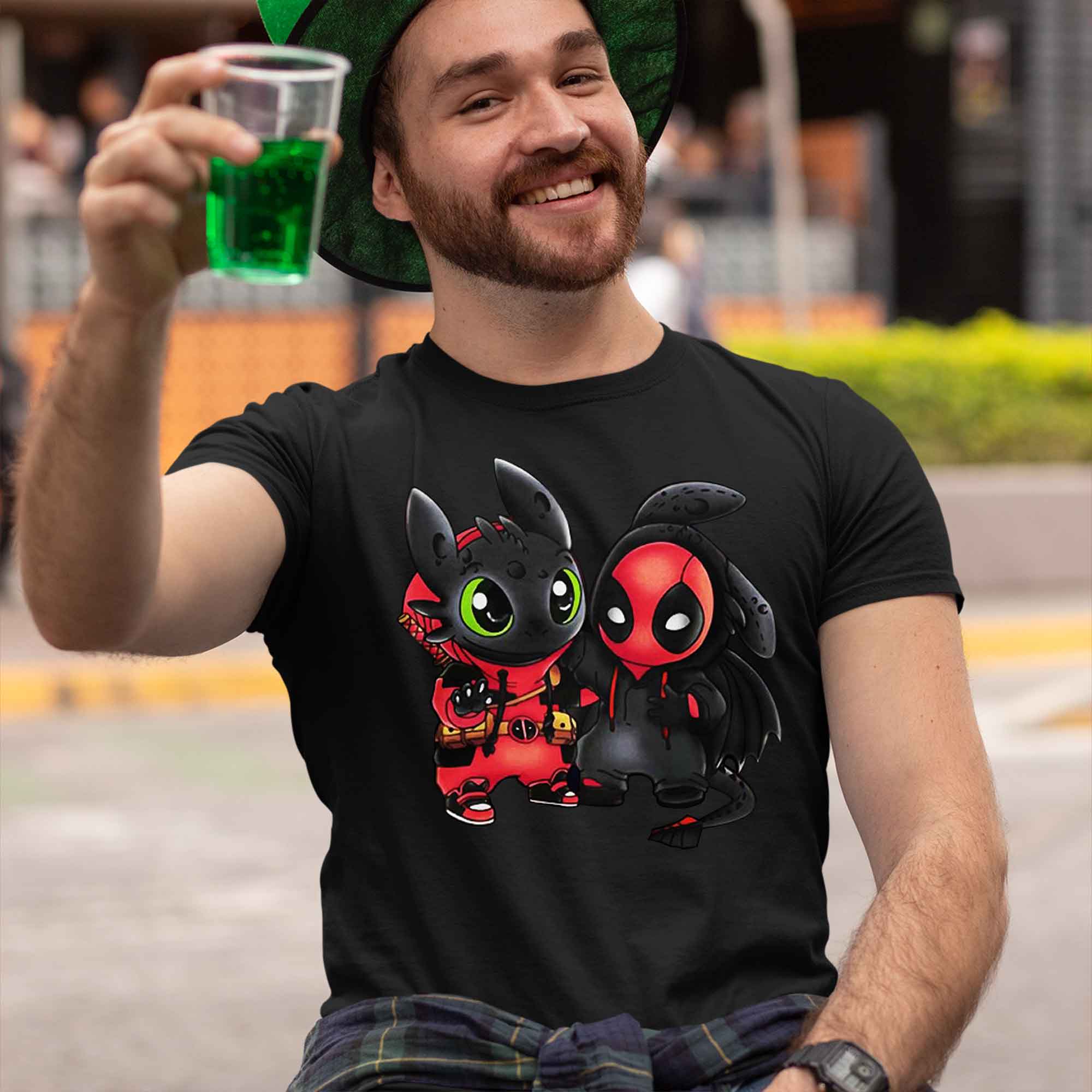 Best friend Toothless and Deadpool Shirt - Bluefink