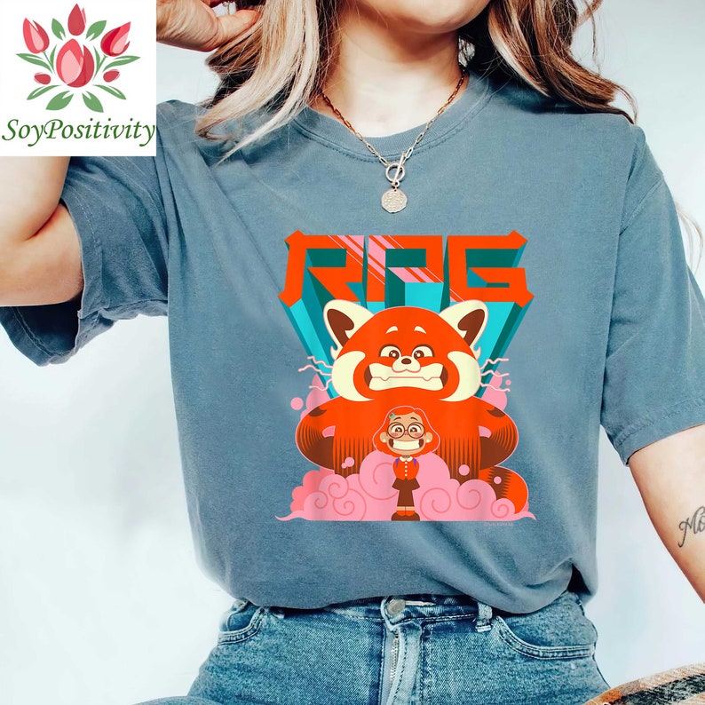 Disney Turning red Birthday Shirt, Turning Red RPG 2022 Shirt, Turning ...