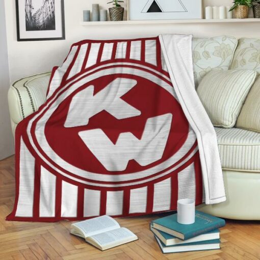 Kenworth Truck Kwhopper Blanket - Bluefink