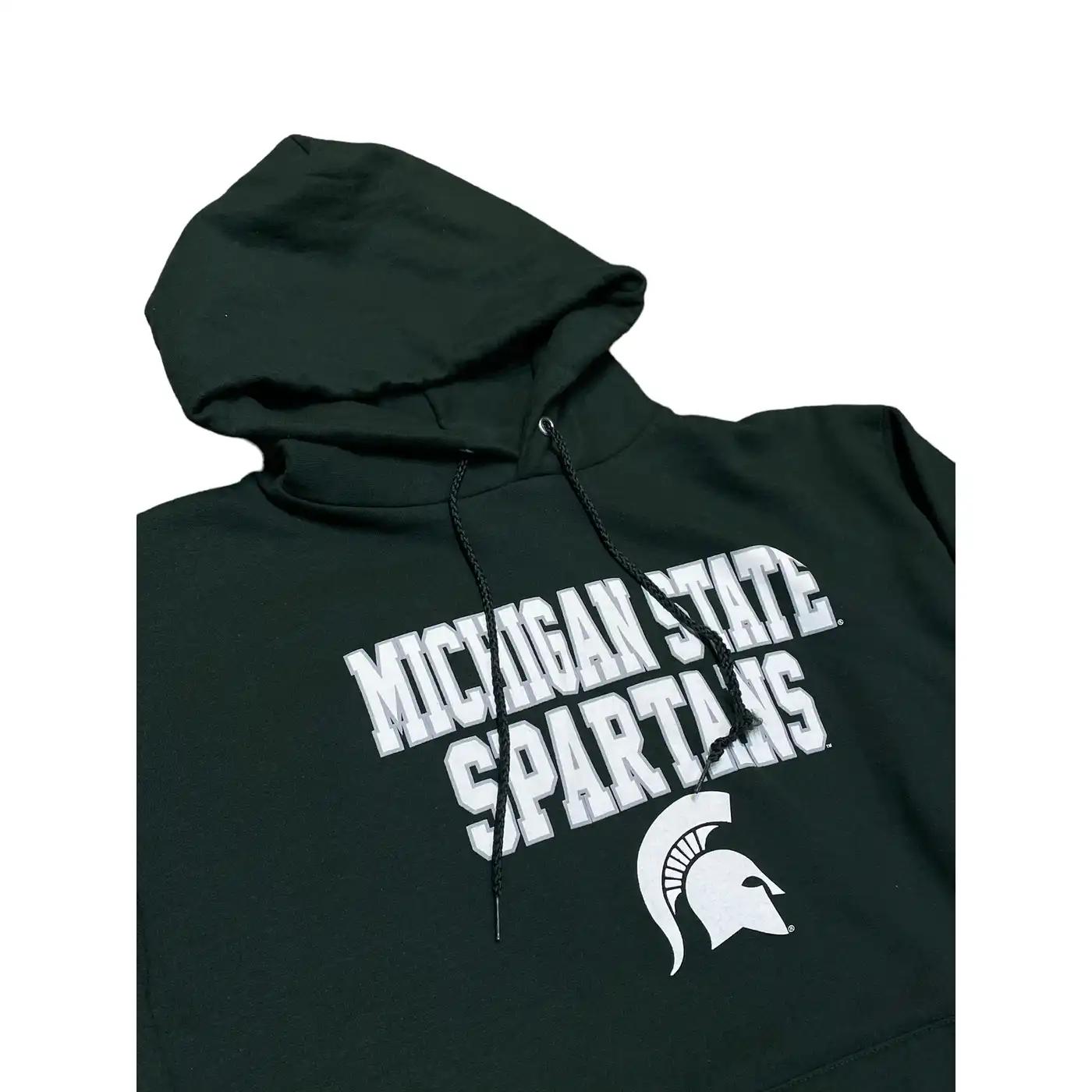 Michigan State Spartans T-Shirt Sweatshirt Pullover Hoodie Reprinted ...