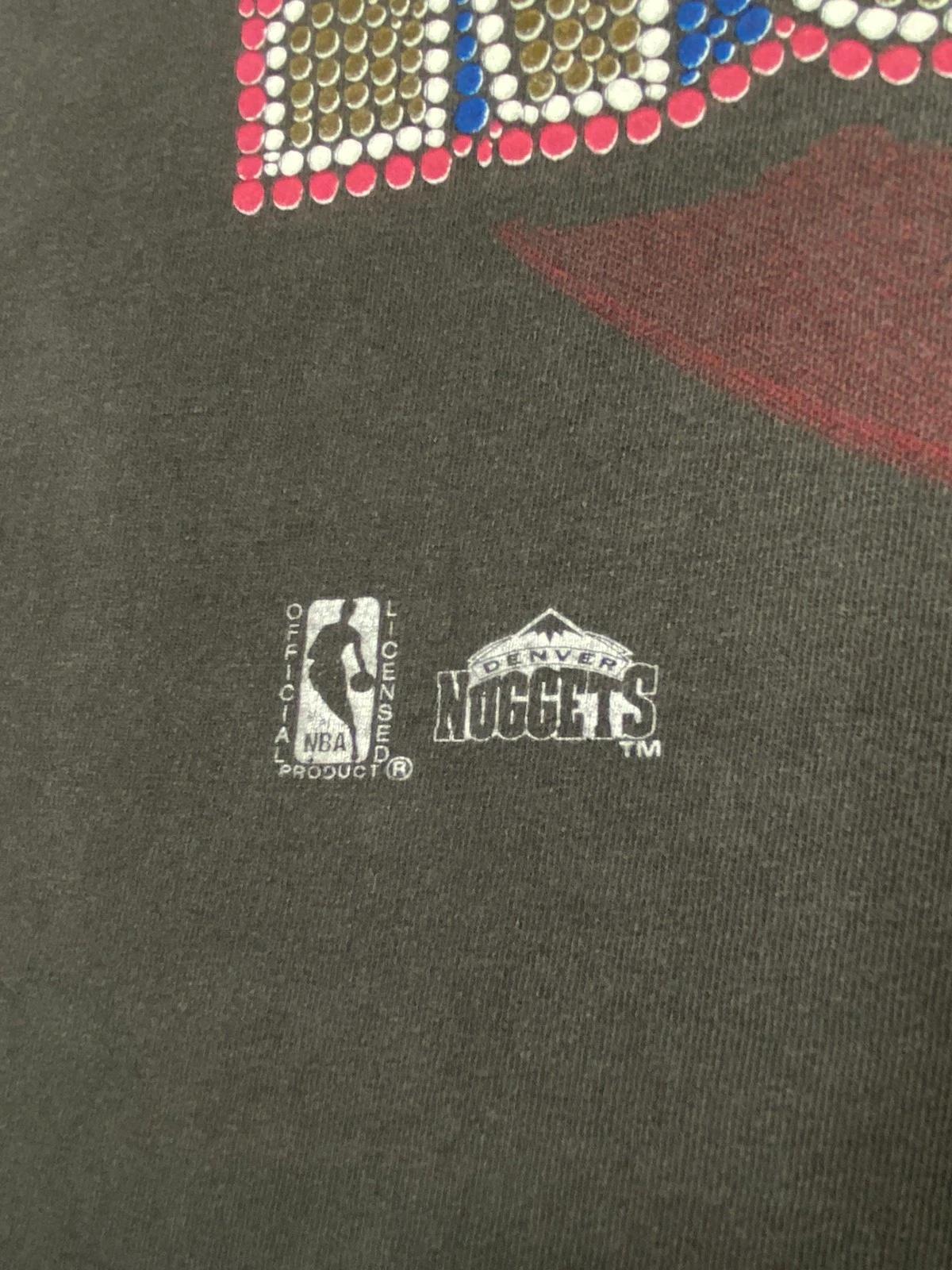 Vintage Style 1993 Denver Nuggets Basketball Big Logo Tshirt Hoodie ...