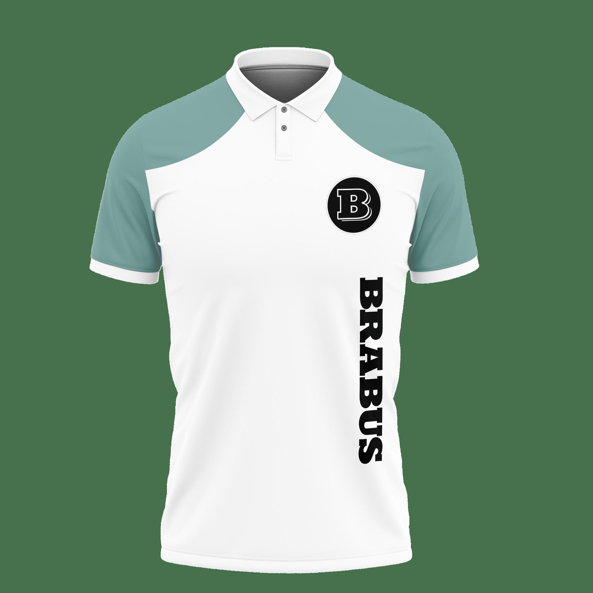 3D Printed Brabus Nct-Lt Polo Shirt Ver 1 (Mint) - Bluefink