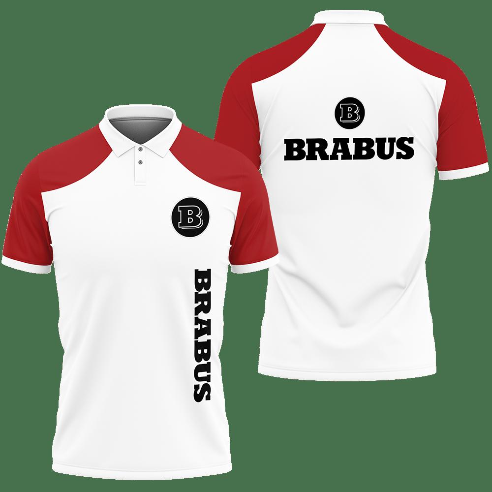 3D Printed Brabus Nct-Lt Polo Shirt Ver 1 (Red) - Bluefink