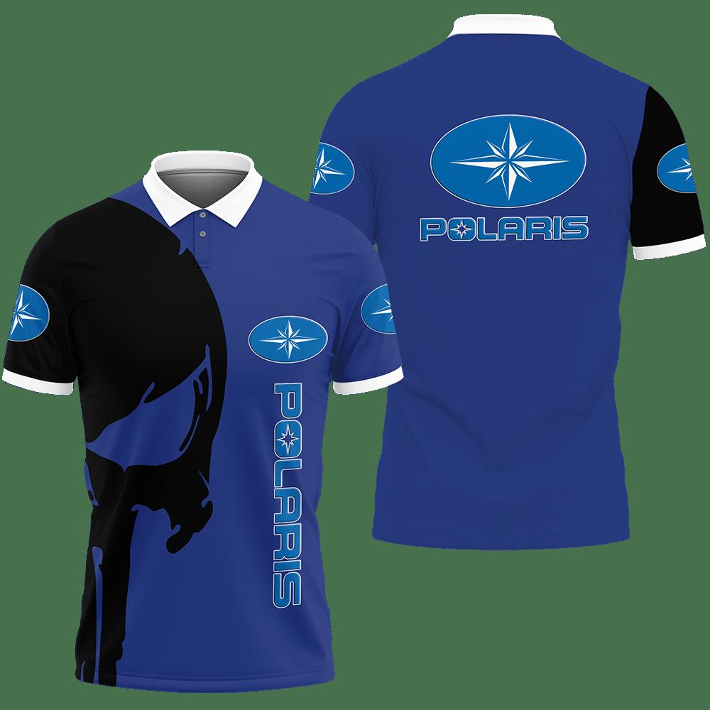 3D Printed Polaris Lph-Lt Polo Shirt Ver 1 (Blue) - Bluefink