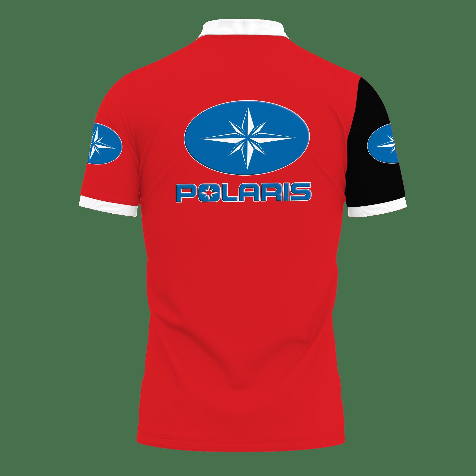 3D Printed Polaris Lph-Lt Polo Shirt Ver 1 (Red) - Bluefink