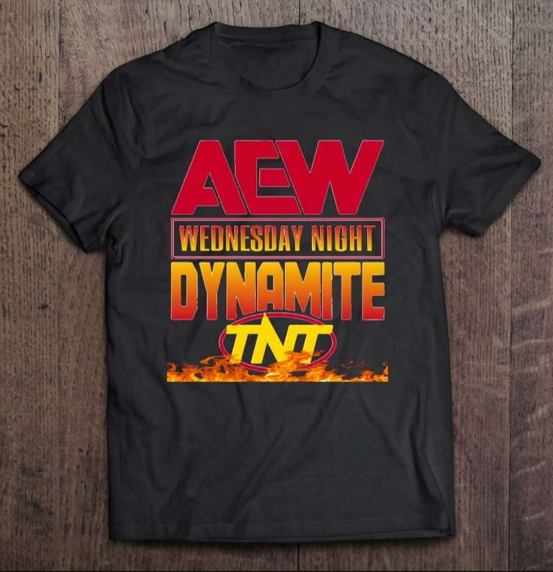 Aew Dynamite T-Shirt - Bluefink