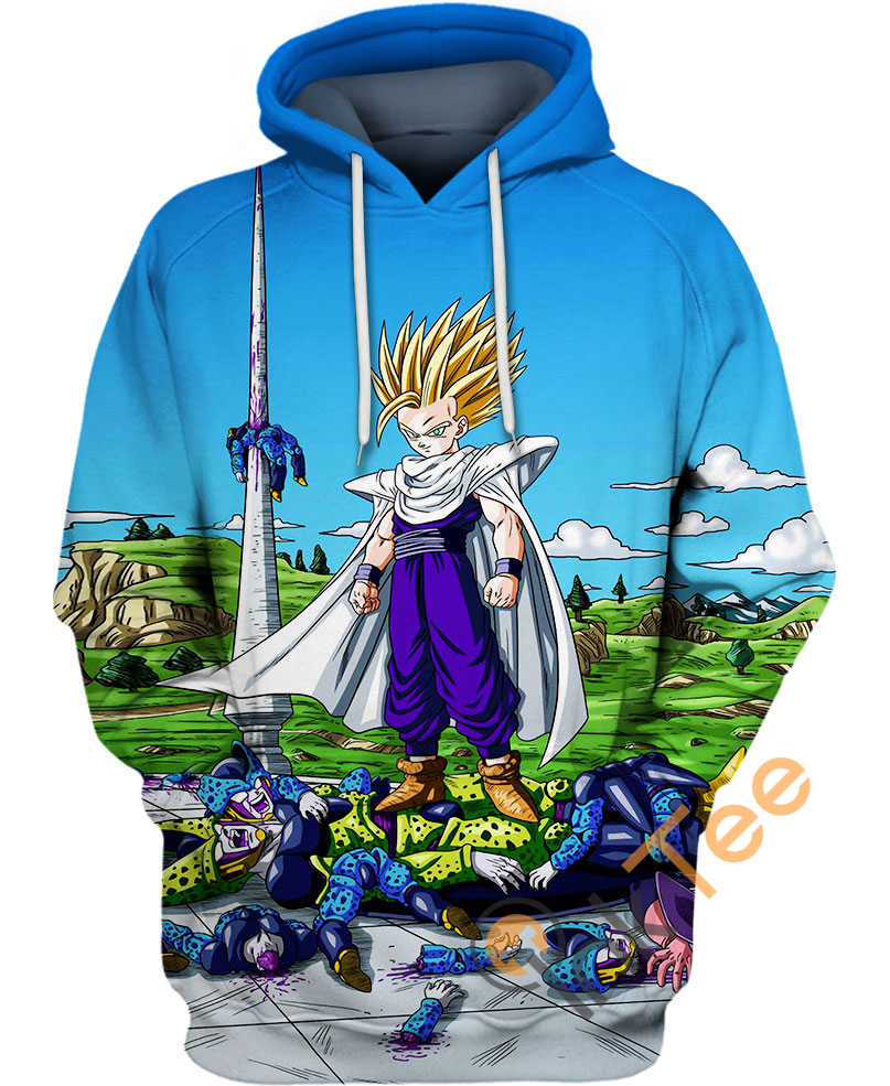 All Kills Of Son Gohan Hoodie 3D - Bluefink
