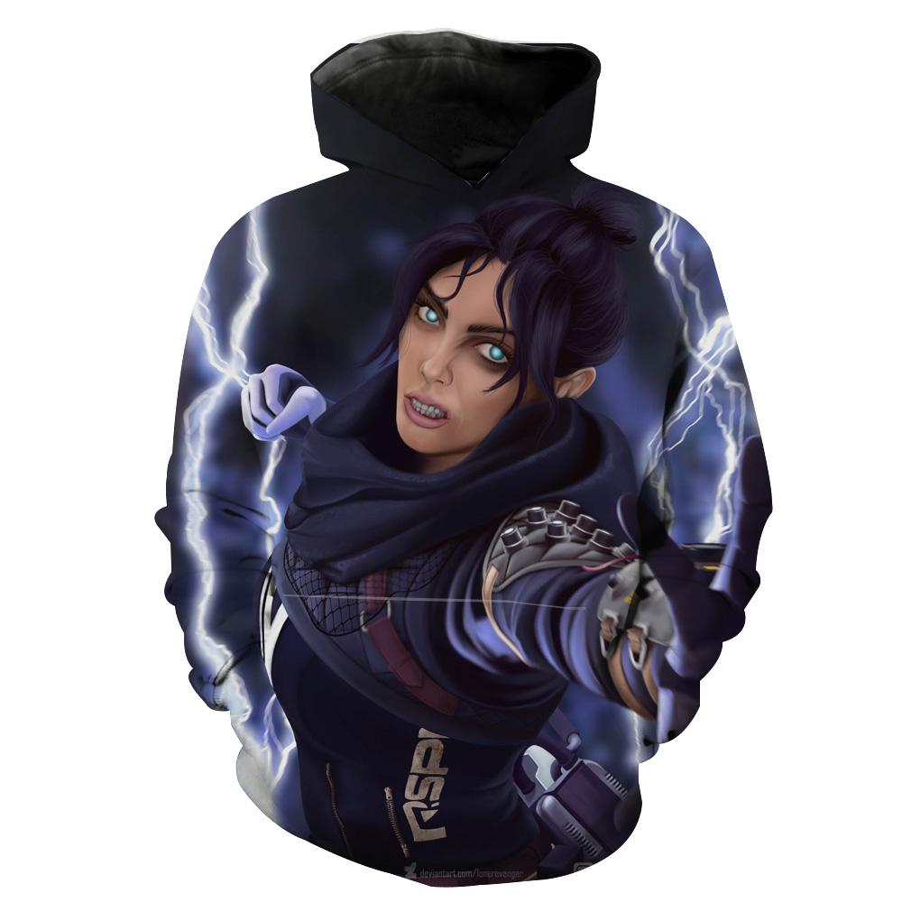 Apex Legends Wraith Hoodie 3D - Bluefink