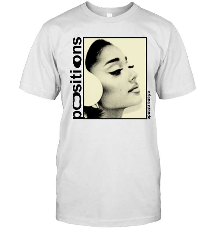 Ariana Grande Positions Merch T-Shirt - Bluefink