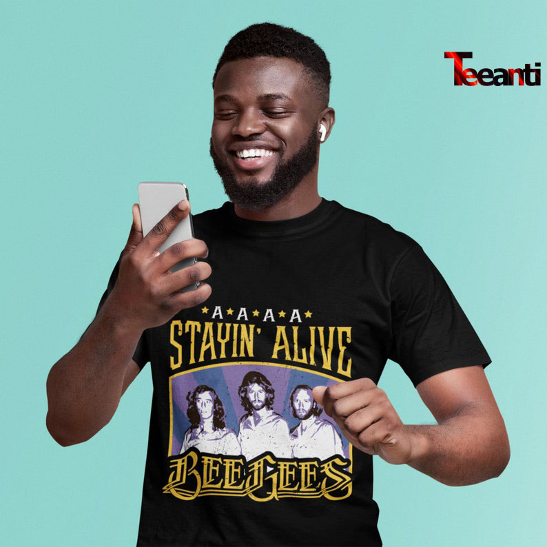 Bee Gees Band T-Shirt - Bluefink