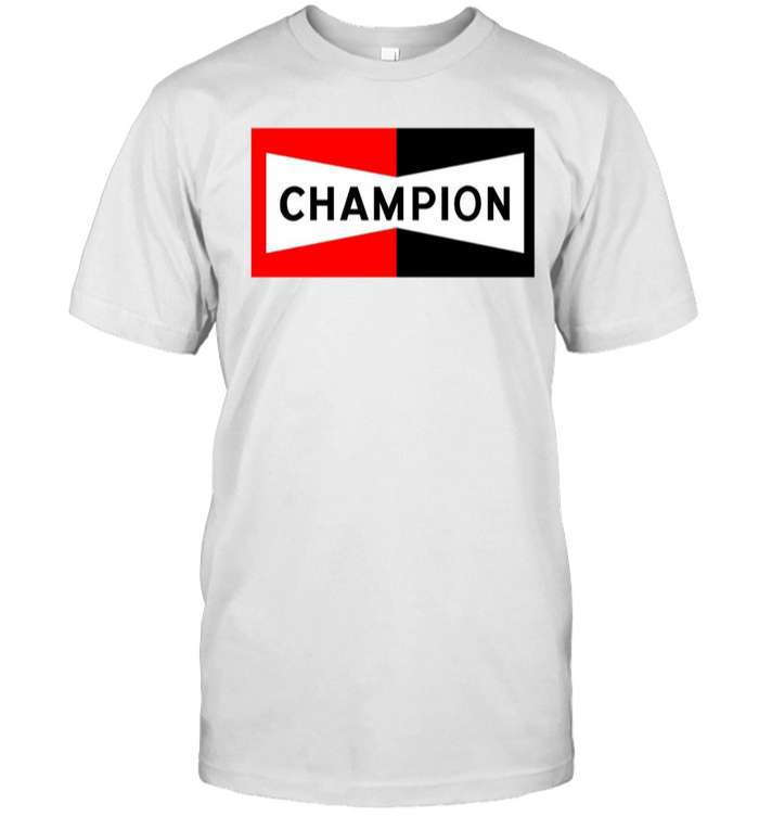 Brad Pitt Champion Spark Plug T-Shirt - Bluefink
