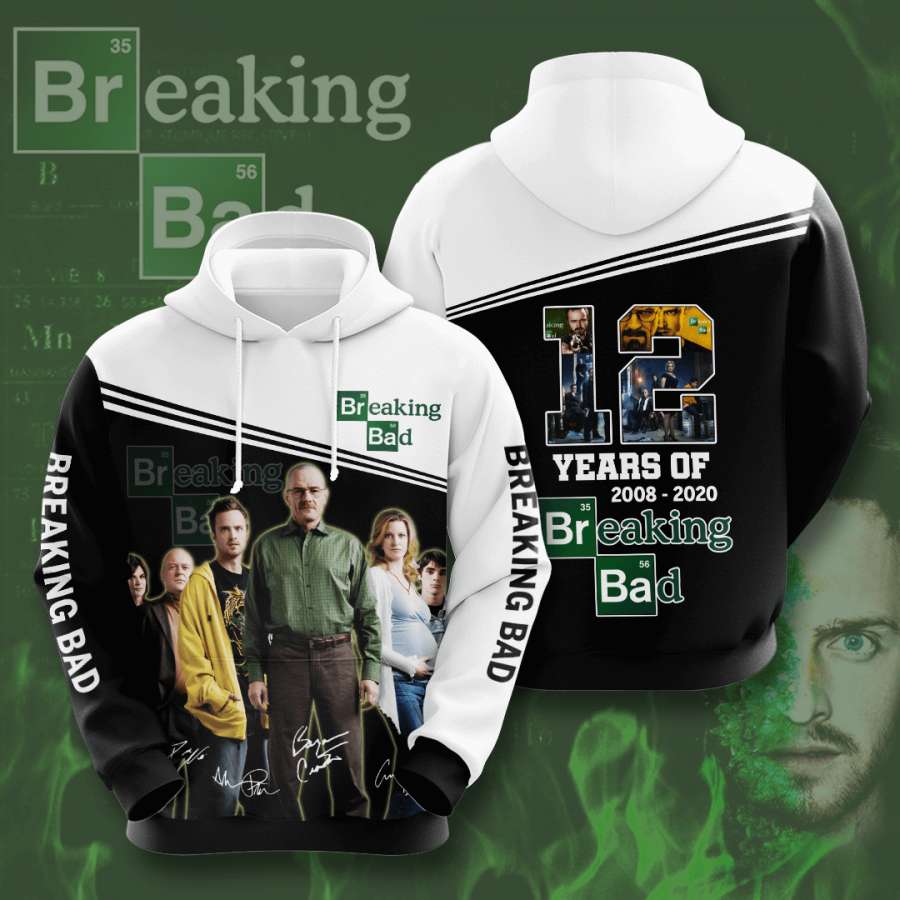 Breaking Bad Custom Hoodie 3D - Bluefink