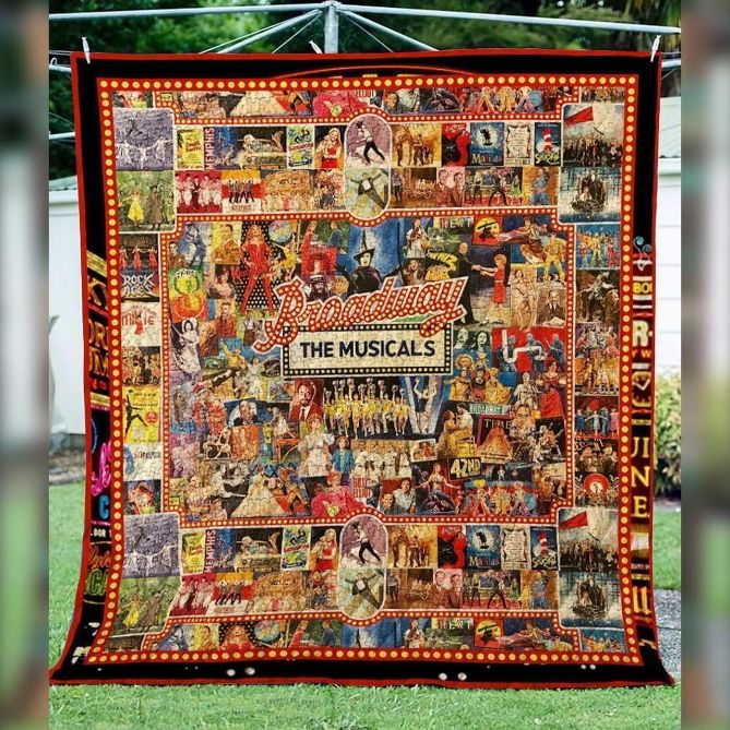 Broadways The Musical Quilt - Bluefink