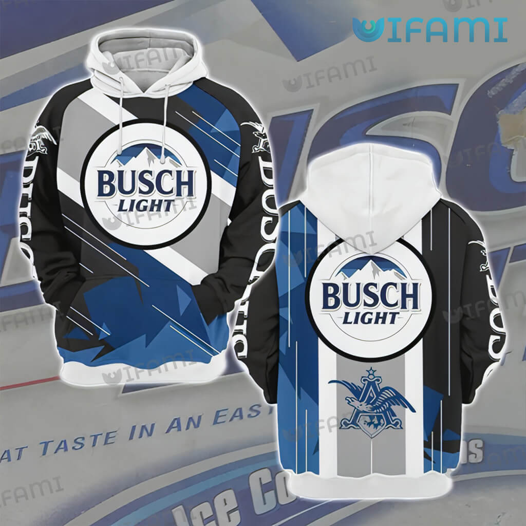 Busch Light Hoodie 3D Budweiser Eagle Beer Lovers Gift - Bluefink