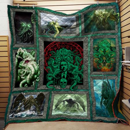 Character Cthulhu 3D Quilt - Bluefink