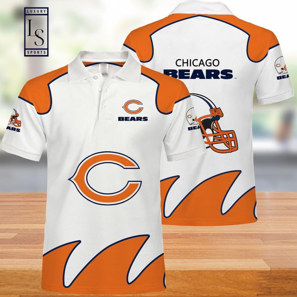 Chicago Bears Logo Polo Shirt - Bluefink
