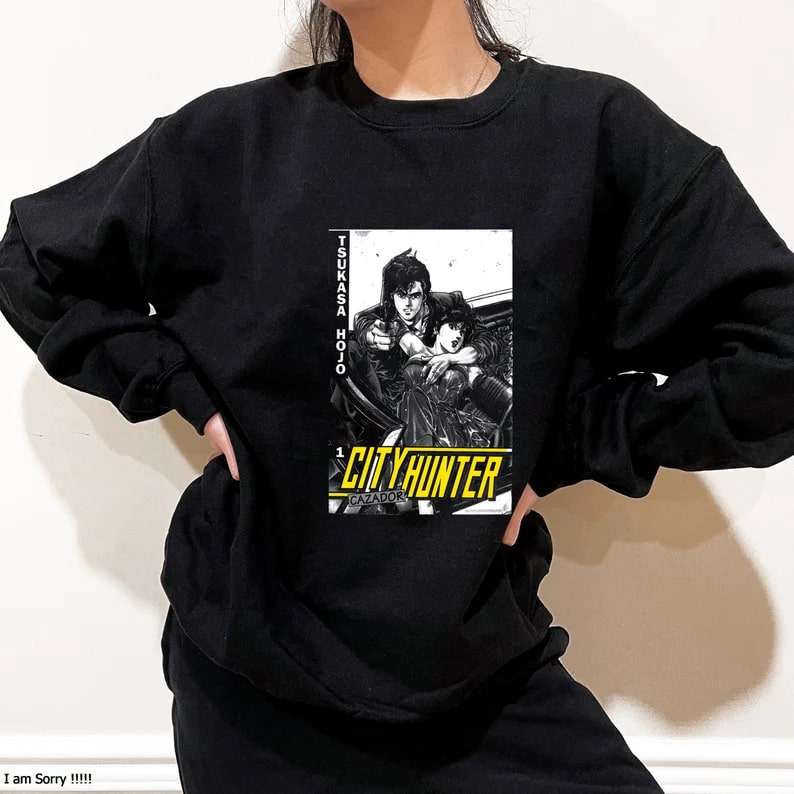 City Hunter Vintage 80S T-Shirt - Bluefink