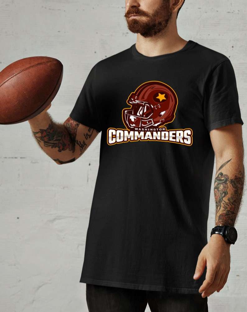 Commanders Football Shirt - Bluefink