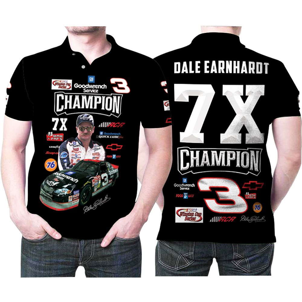 Dale Earnhardt 7x Champion 3 Goodwrench Quicksilver Winston Select ...