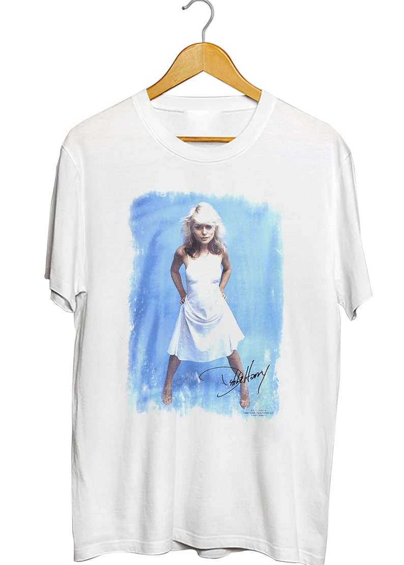 Debbie Harry Autograph Blondie T-Shirt - Bluefink