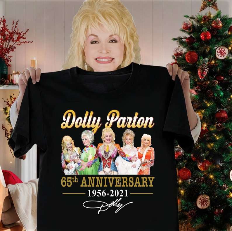 Dolly Parton 65Th Anniversary Dolly Parton T-Shirt - Bluefink