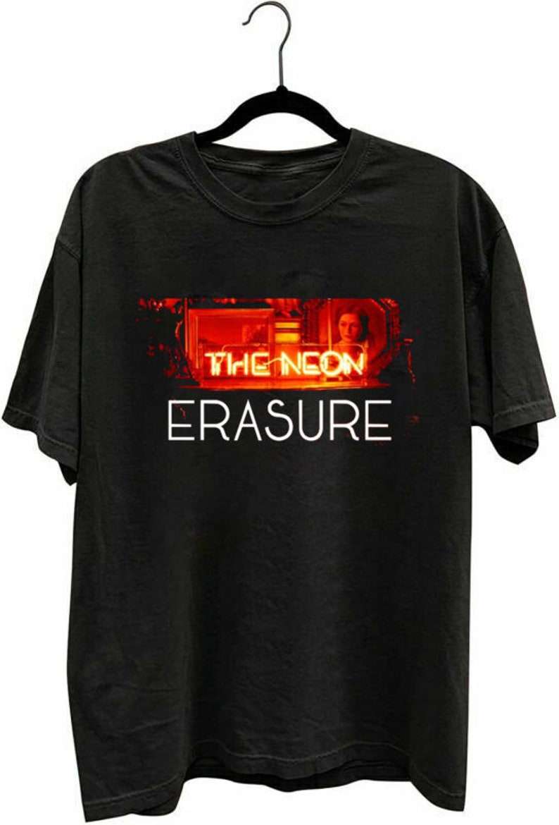 Erasure The Neon North American Tour 2022 T-Shirt - Bluefink