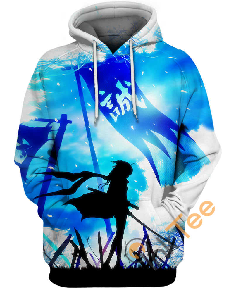 Falling With Glory Hoodie 3D - Bluefink