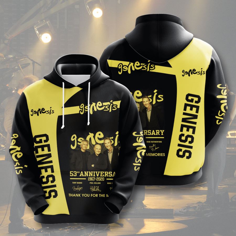 Genesis Custom Hoodie 3D - Bluefink