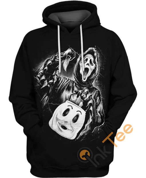 Ghostface Scream Hoodie 3D - Bluefink