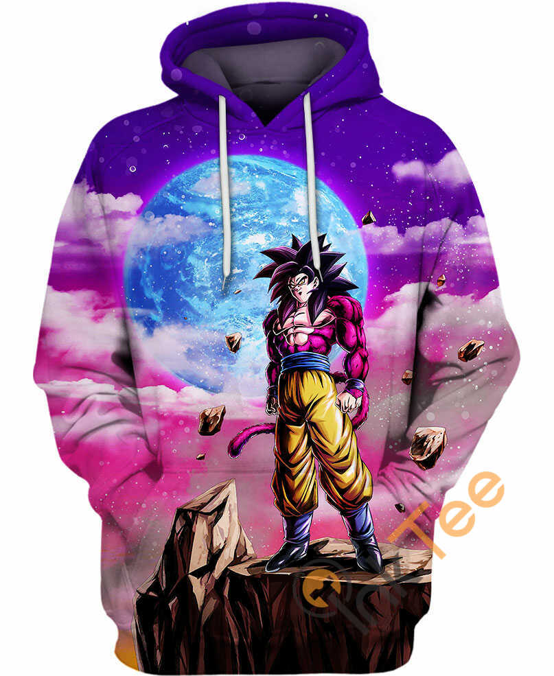 Goku Ultra Instinct Silver Hoodie 3D - Bluefink