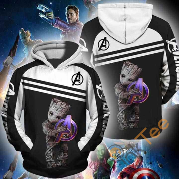 Groot Avengers Endgame Hoodie 3d - Bluefink