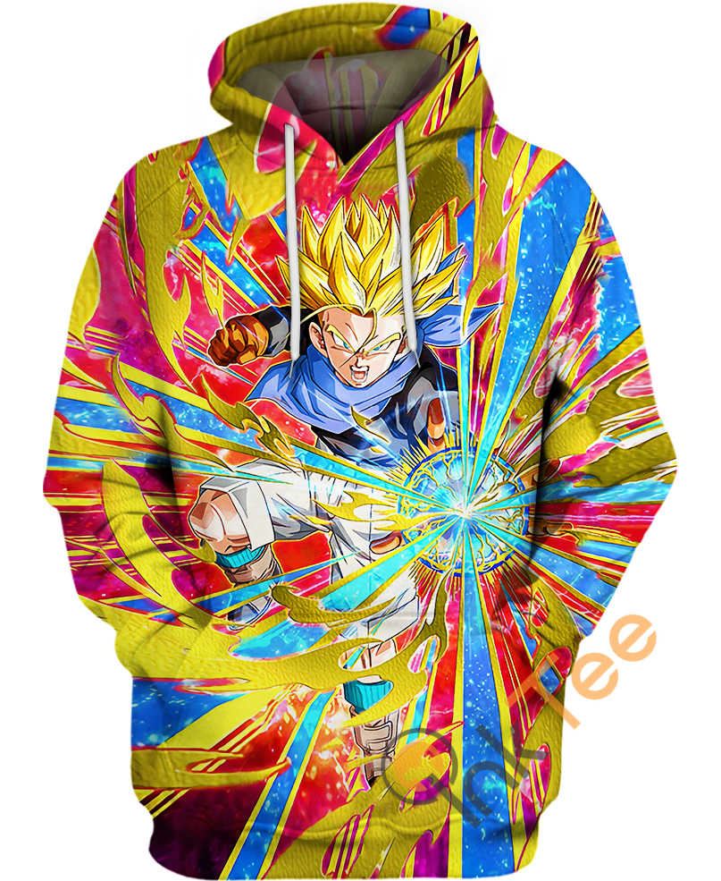 Growth Super Saiyan Trunks Hoodie 3D - Bluefink