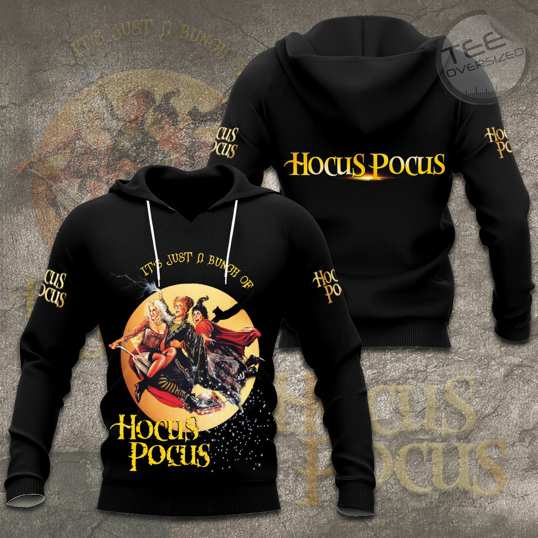 Hocus Pocus hoodie 3D - Bluefink