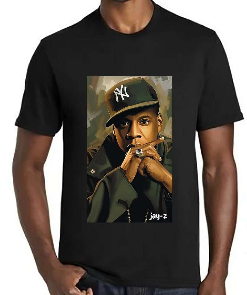 Jay Z Rapper T-Shirt - Bluefink
