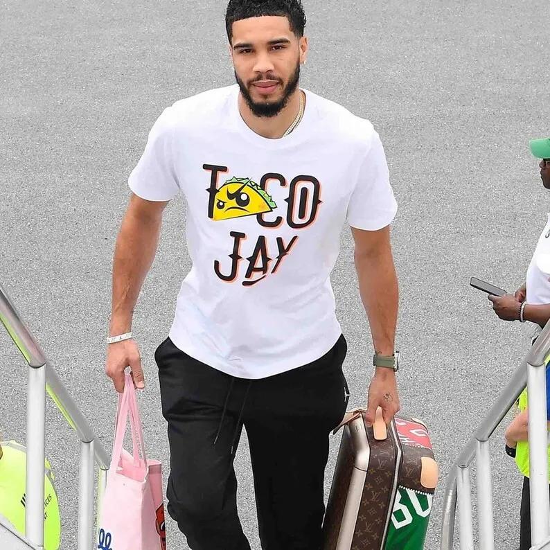 Jayson Tatum Taco Jay T-Shirt - Bluefink
