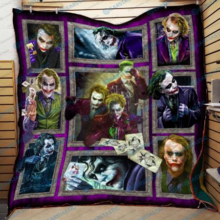 Joker Artwork Quilt - Bluefink