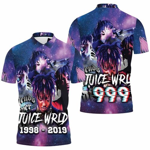 Juice Wrld 999 Legend Never Die Under Star Sky 3D All Over Print Polo ...