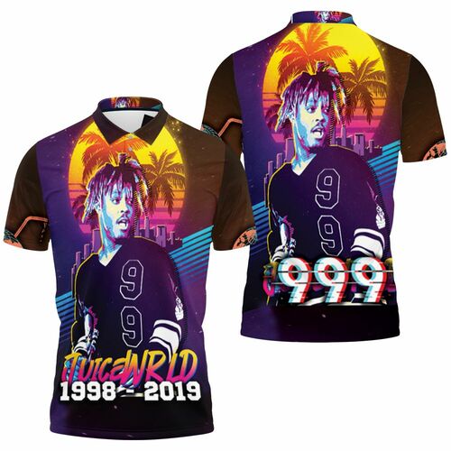 Juice Wrld 999 Rap Emo Hip Hop Never Die Pop Neon Style 3D All Over ...