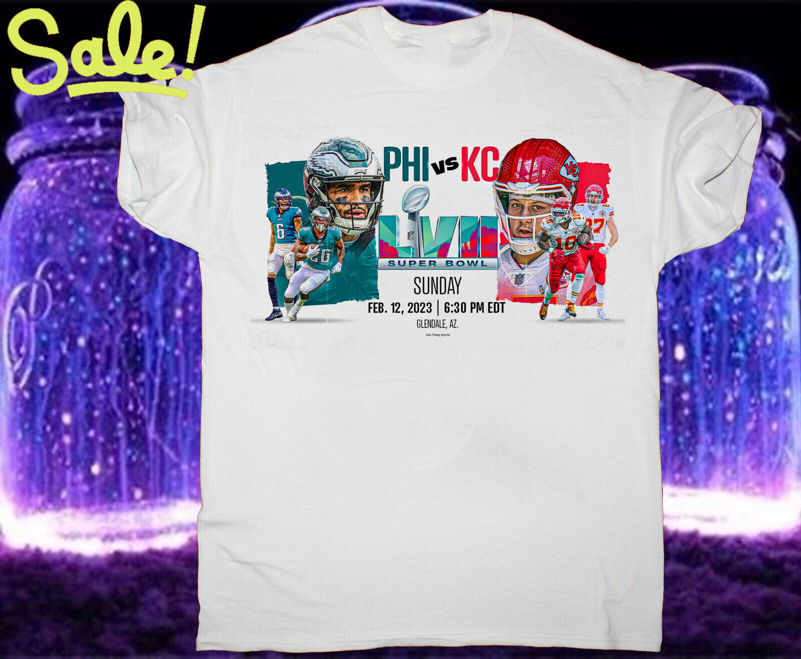 Kansas City Chiefs vs Philadelphia Eagles Super Bowl LVII T shirt Gift ...