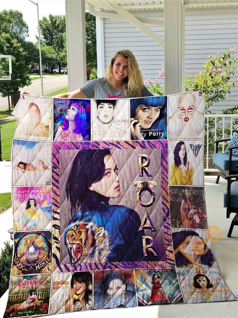Katy Perry Quilt Blanket Bedding Set - Bluefink