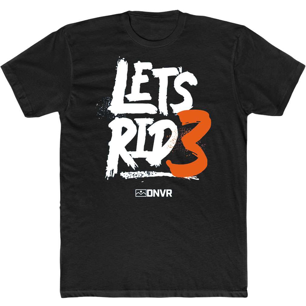 Lets Rid3 Dnvr Broncos T-Shirt - Bluefink