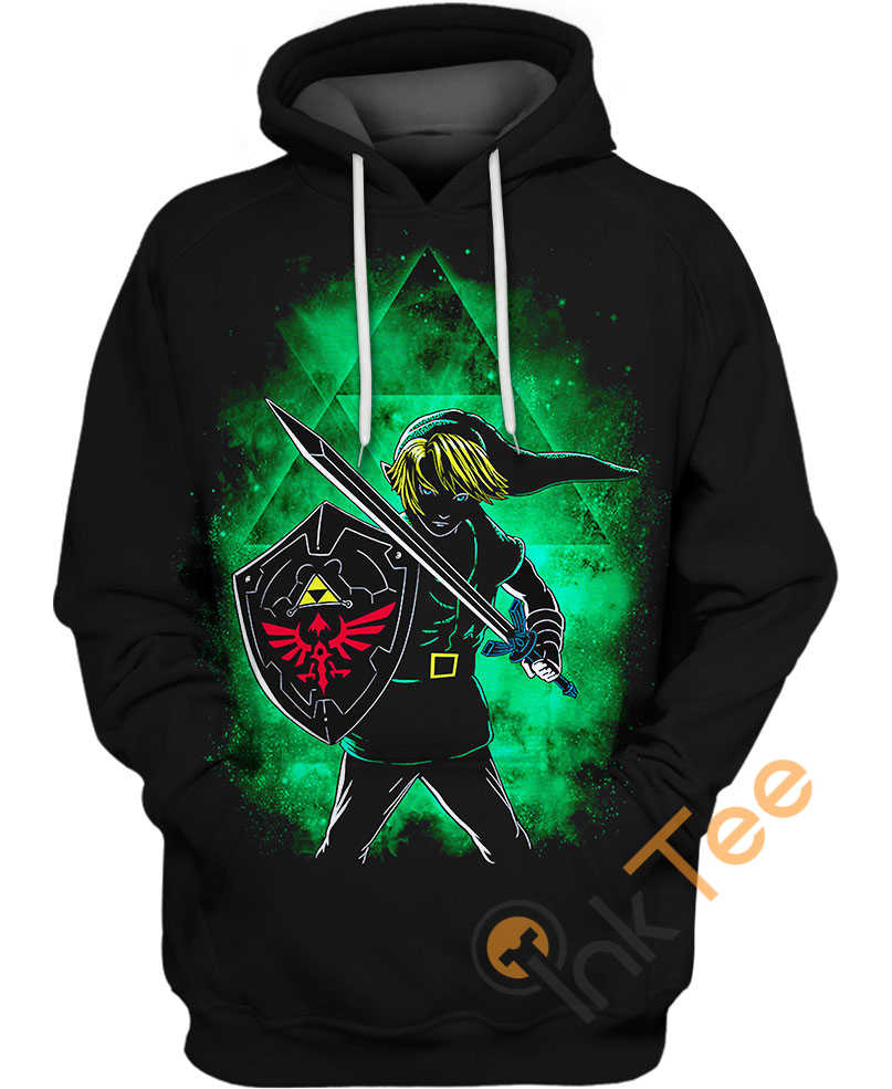 Link The Legend Of Zelda Hoodie 3D - Bluefink