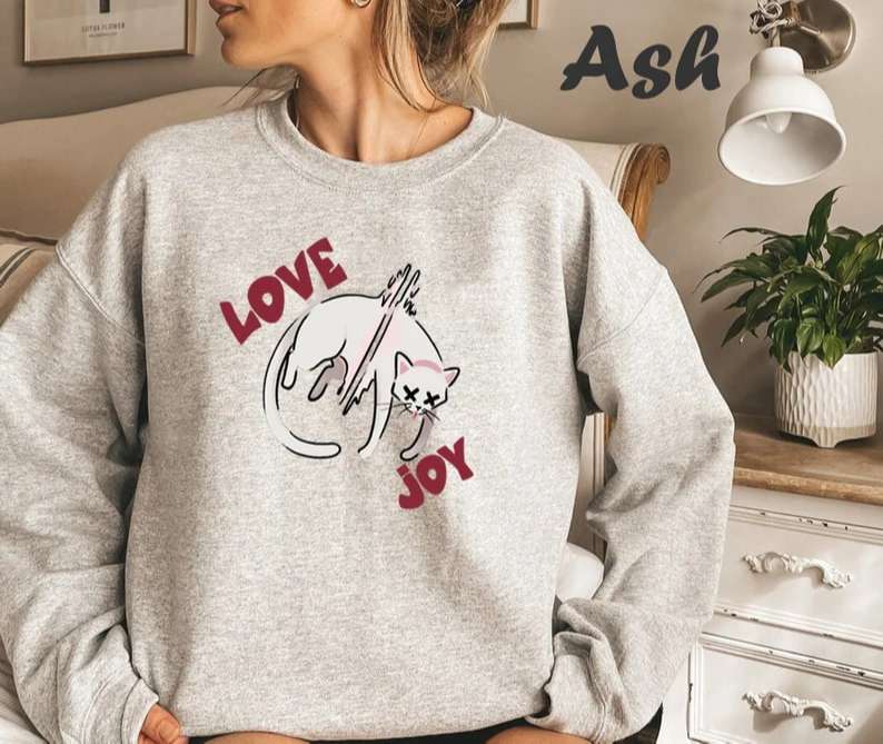 Lovejoy Band Cat T-Shirt - Bluefink