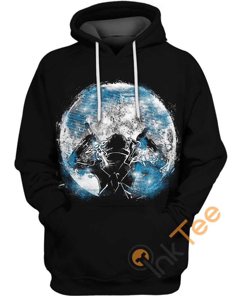 Master Dual Swordsman Kirito Hoodie 3D - Bluefink