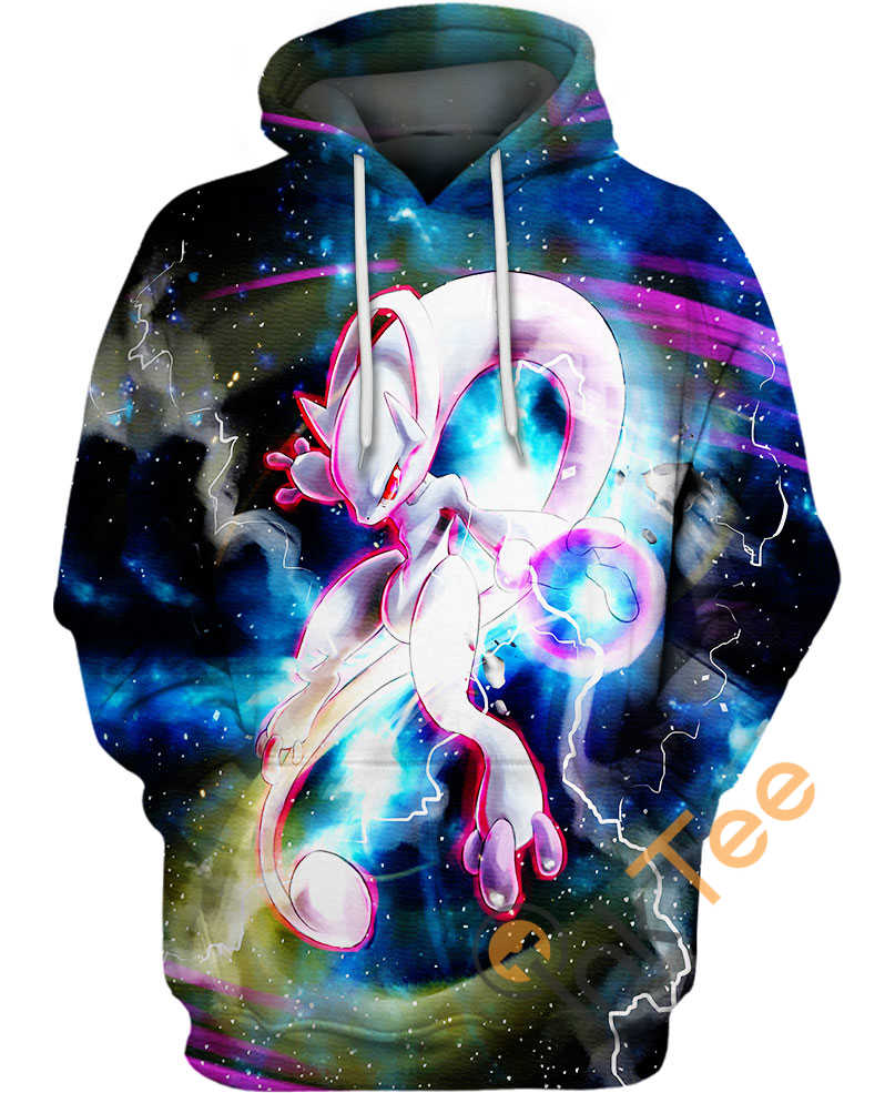 Mega Mewtwo Hoodie 3D - Bluefink