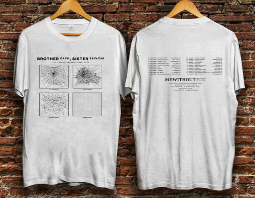 Mewithoutyou 2021-2022 Tour T-Shirt - Bluefink